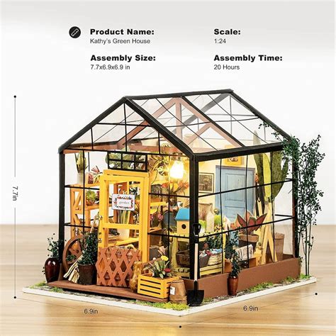 Rolife Diy Miniatures Dollhouse Craft Kits For Adult To Build Etsy