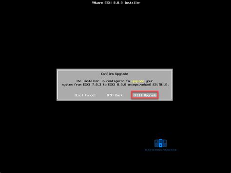 How To Upgrade Esxi 7 To Esxi 8 Step By Step Mastering Vmware