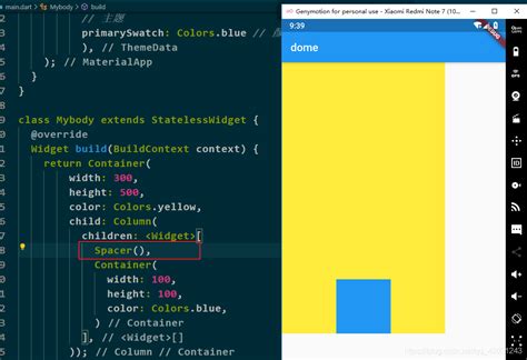 source code showing listview in nested columns flutter images
