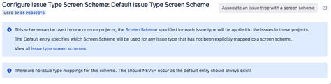 jira throws there are no issue type mappings for this scheme this