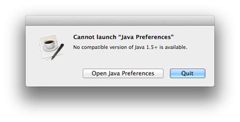 macos can t open java preferences with oracle java 7 installed ask