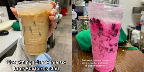 Starbucks Barista Shares Everything She Drinks In A Shift
