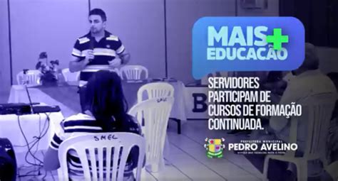 Prefeitura De Pedro Avelino I Encontro Formativo