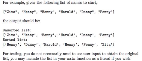 solved write a python program in a file called sortlist