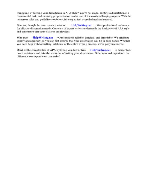 How To Cite Dissertation Apa Style Pdf Apa Style Citation