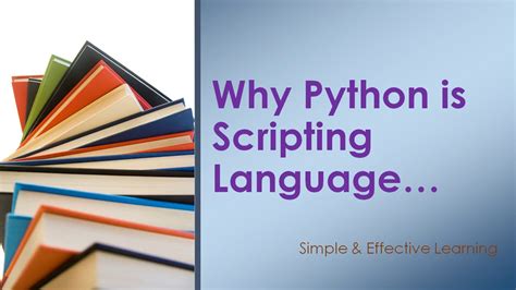 why python is scripting language python is scripting language or