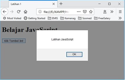Cara Input Javascript Ke Dalam Html Ilmuweb Net