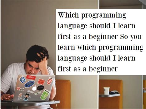 which programming language should i learn first as a beginner saeed