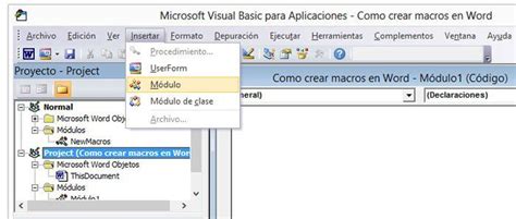 como crear y grabar macros en word y excel ejemplos