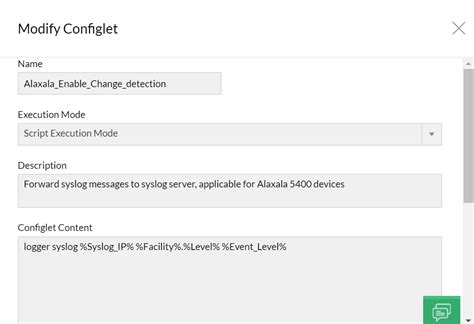 network configuration automation with configlets