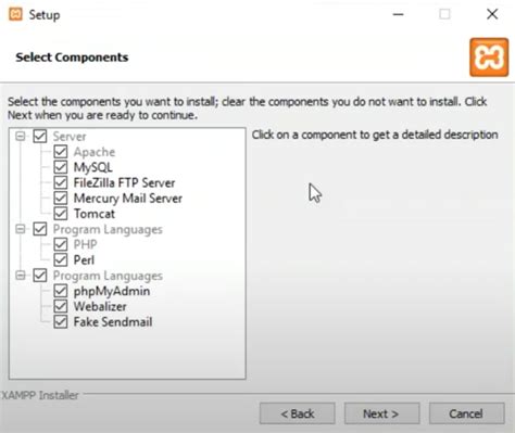 setup xampp and phpmyadmin as localhost on windows