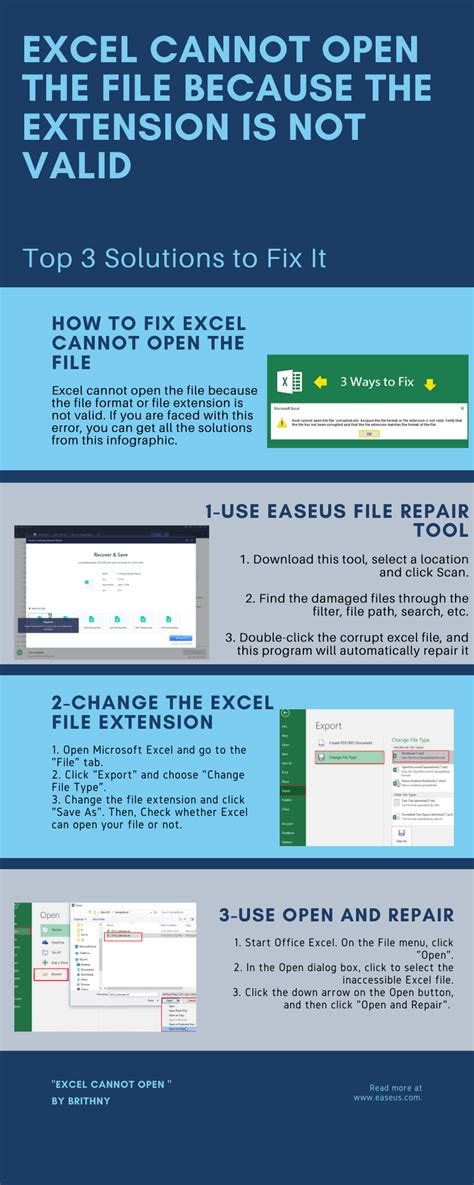 [fixed] excel cannot open the file because the extension is not valid