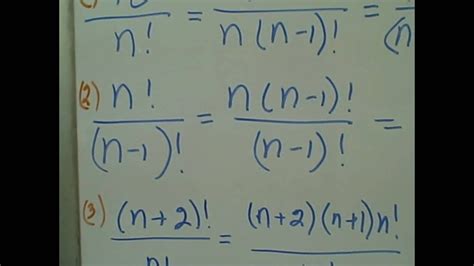 Factoriales Youtube