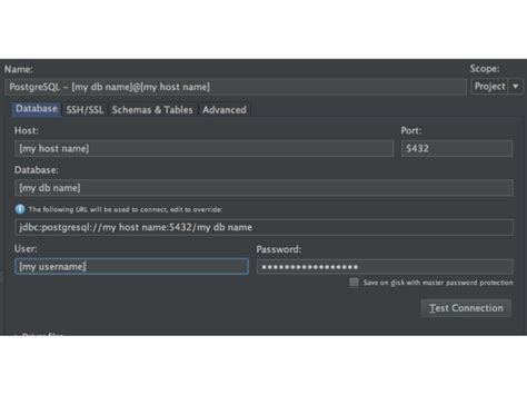 cannot connect to postgres instance with ldap auth ides support