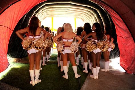 Washington Redskins Cheerleaders Describe Topless Photo Shoot And