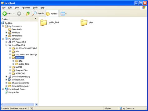 creating a localhost in windows part 1 installing apache james blog