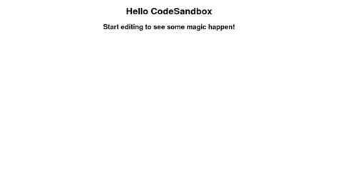 react dynamic form forked codesandbox