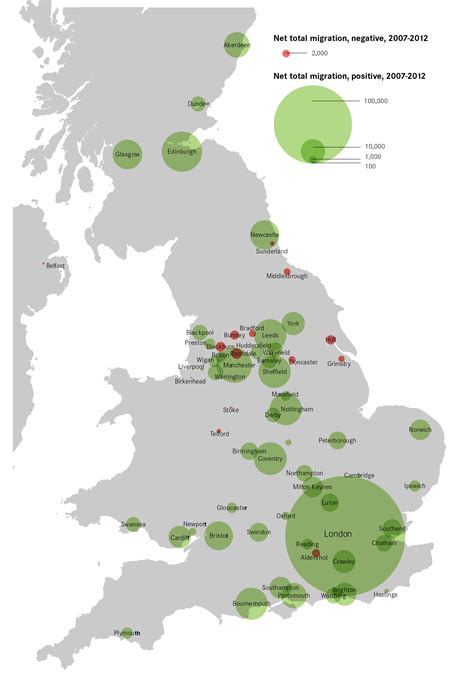 eight things worth noting on migration patterns in uk cities centre