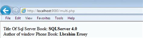 multidimensional array in php