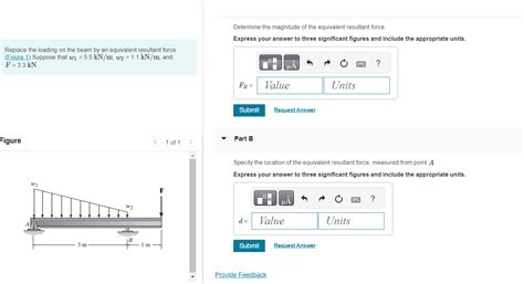 Solved Determine The Magnitude Of The Equivalent Resultant