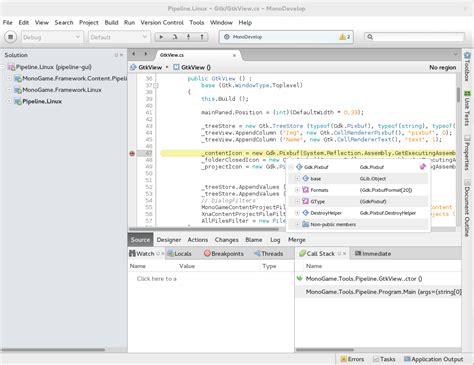monodevelop ide for c f and more linuxlinks