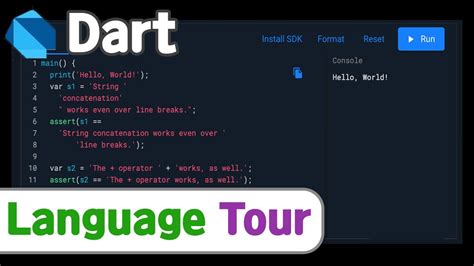 dart language tour code withme let s talk about flutter dart