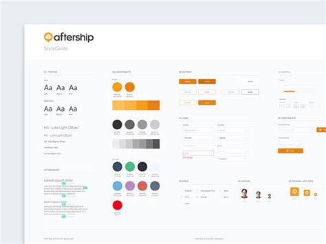 40 great examples of ui style guides bashooka