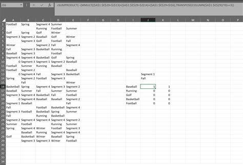 excel sum the number of times a set of criteria happens within a row