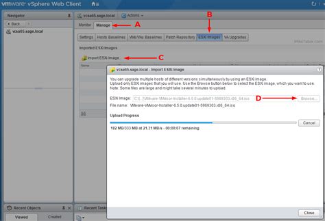 How To Update Vmware Esxi 6 5 To 6 5 Update 1 Mike Tabor