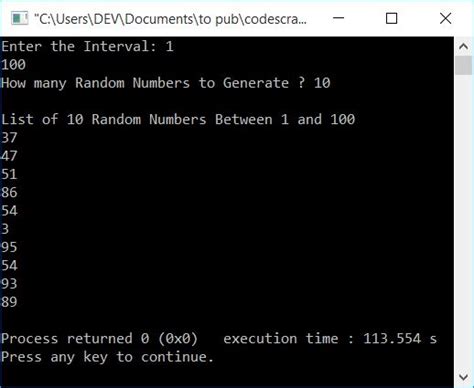 c random number generator with decimals numberye
