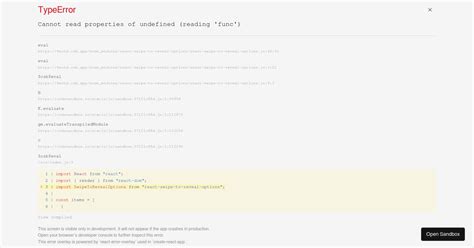 simple react codesandbox