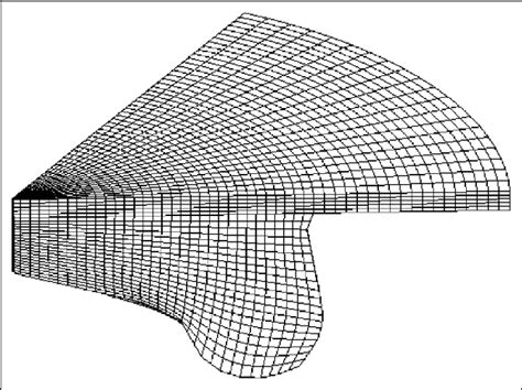 Computational Grids Used For The Cfd Modeling Download Scientific