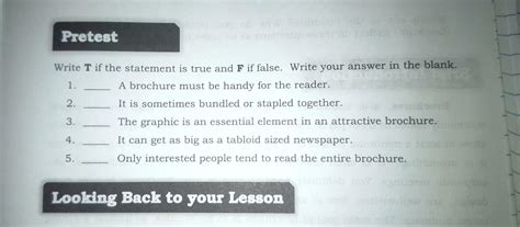 write t if the statement is true and f if false write your answer in