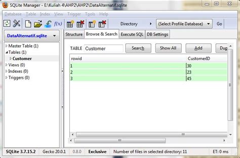 c sqlite cannot find table c3 stack overflow