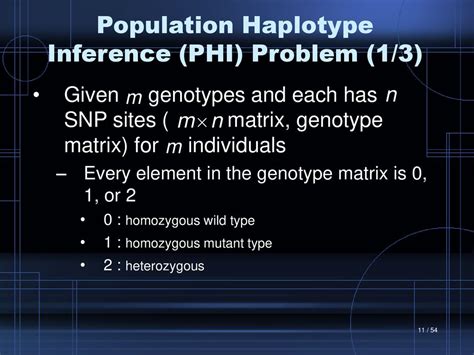 On Solving Population Haplotype Inference Problems Ppt Download