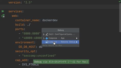 running go applications using docker compose in goland the goland blog
