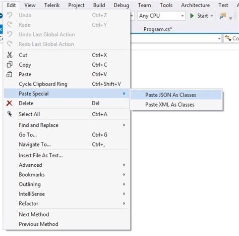 c convert json object to model if that object is