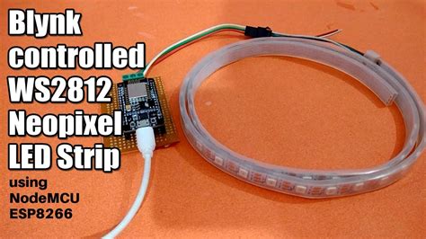 Blynk Controlled Ws2812 Neopixel Led Strip Using Nodemcu Esp8266 Porn