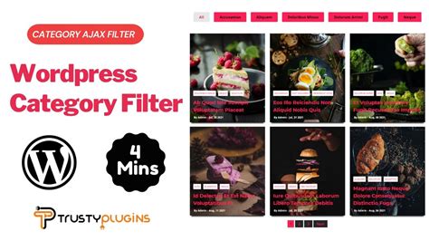 wordpress filter blog posts without page load free 4 mins youtube