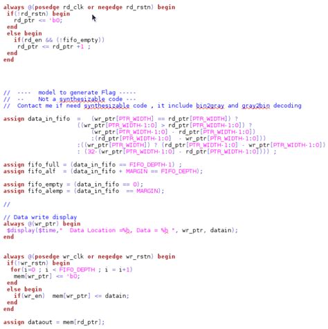 digital design expert advise asynchronous fifo with