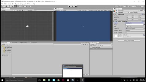how to move your 2d character in unity youtube