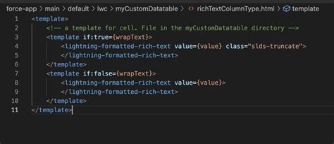 lightning web components rich text field inline editing on datatable