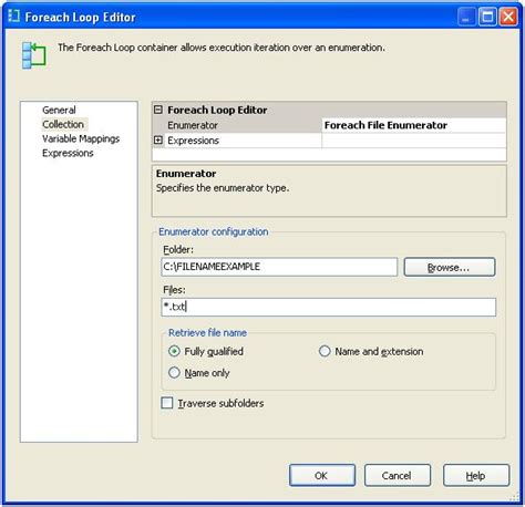 using ssis to capture the file name sqlservercentral