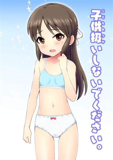 The Big Imageboard Tbib Blue Background Blue Bra Blush Bow Bow