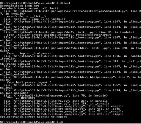 python importing matplotlib pyplot and beautifulsoup