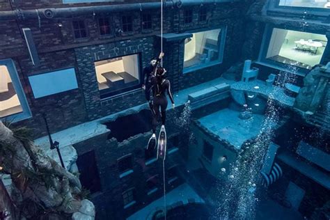 Deep Dive Dubai Plunge Into The Worlds Deepest Pool For Diving In Dubai
