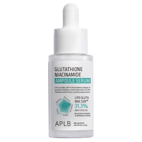 Aplb Glutathione Niacinamide Ampoule Serum 40ml