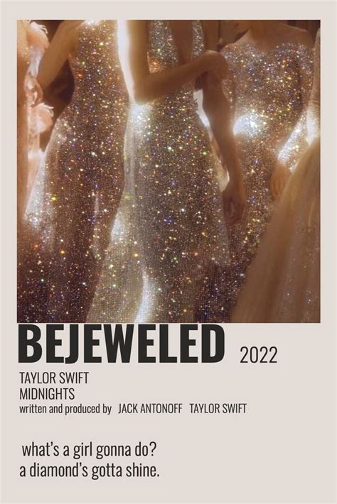Bejeweled Taylor Swift Polaroid Poster Artofit