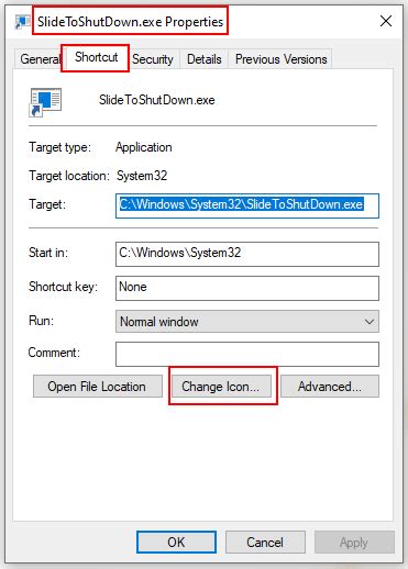 How To Create Slide To Shut Down Shortcut On Windows 10 My Microsoft