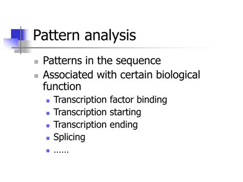 Ppt Part I Sequence Analysis Dna Bioinformatics Software